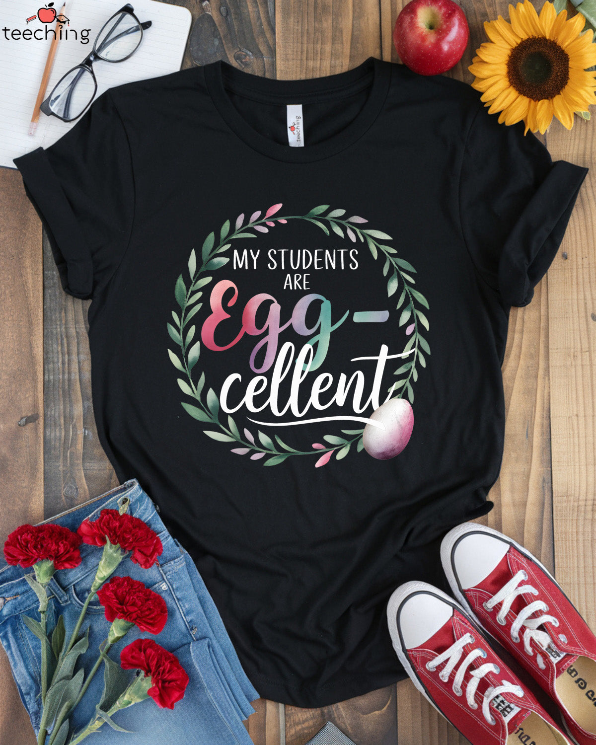 Spring Classroom Egg-cellent Students T-Shirt – Teeching